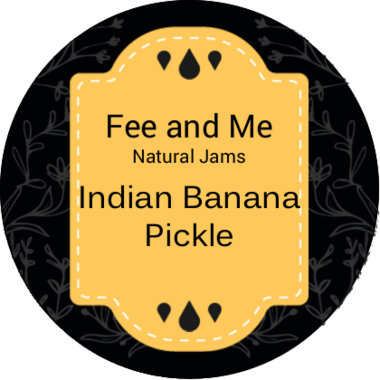 Indian Banana Pickle – Fee & Me